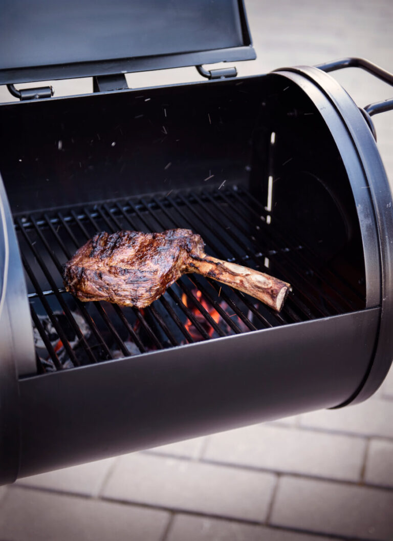 Mustang oklahoma off-set bbq smoker Georgia 80 kg - kookgekfilip.nl